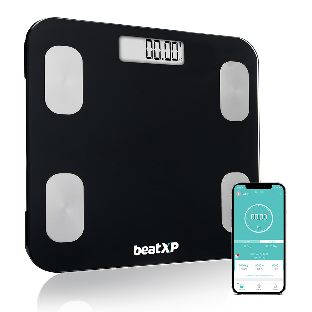 beatXP SmartPlus Weighing Scale BMI, Black at Best Price in India ...