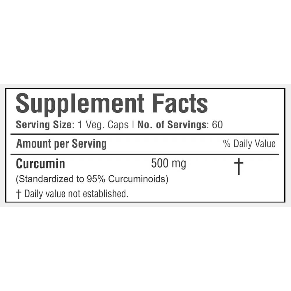 Curcumin 500mg at Best Price in India | Healthkart.com