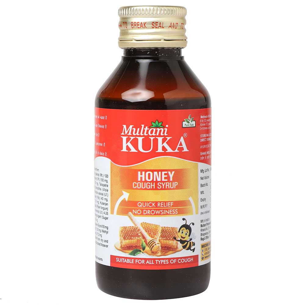 Kuka Honey Cough Syrup (Pack of 2) at Best Price in India | Healthkart.com